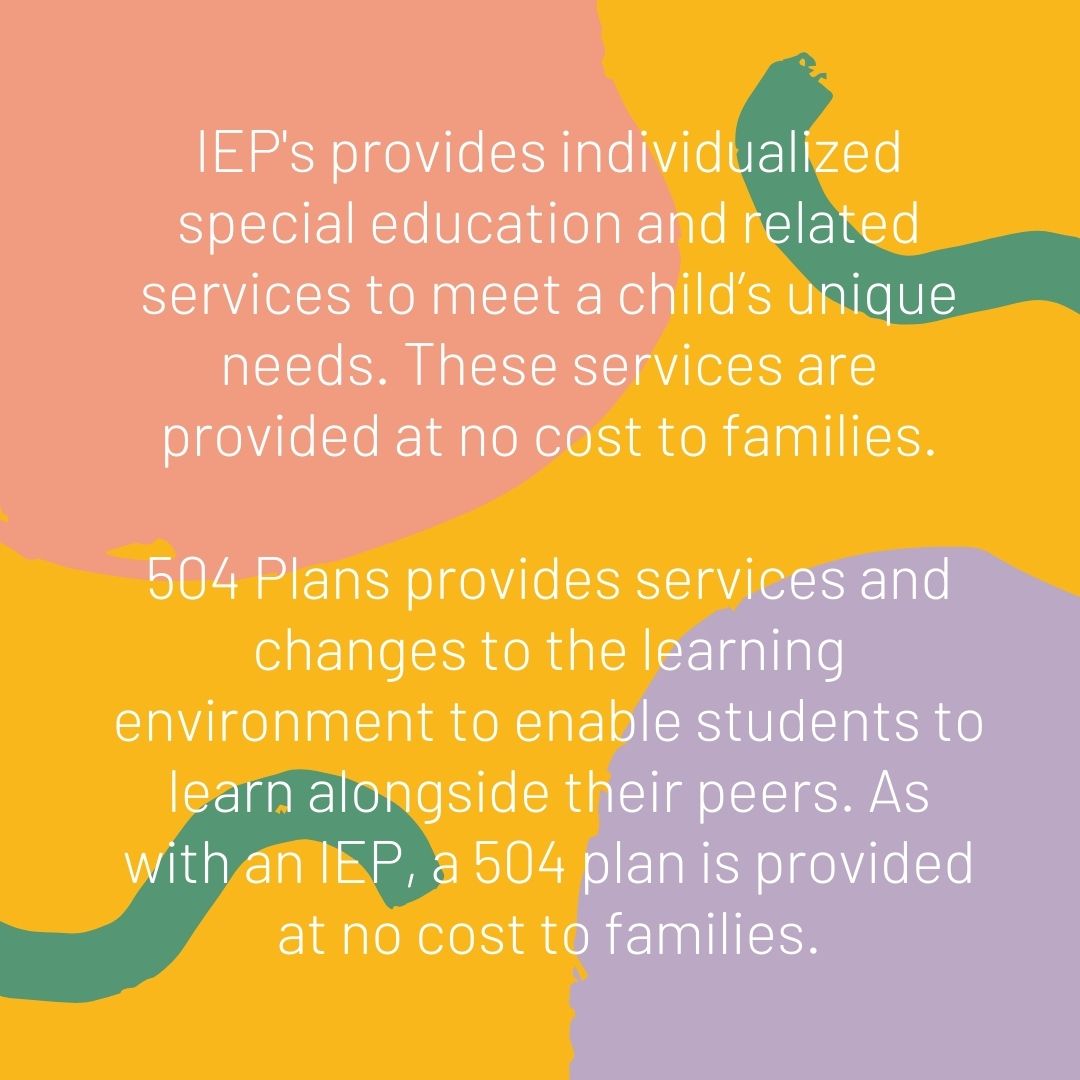 Difference Between IEP and 504 Plan – Way To Grow