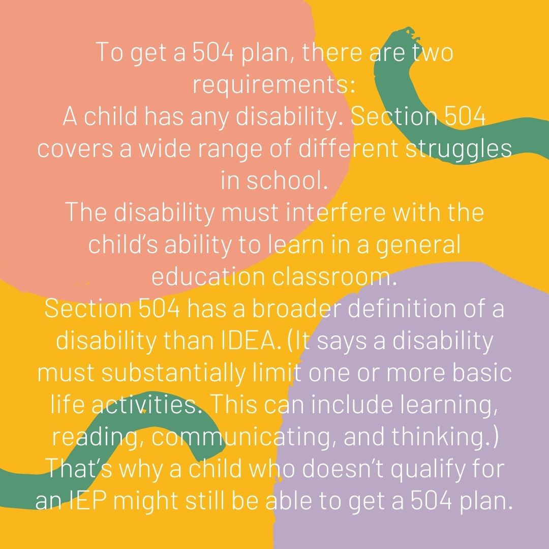 Difference Between IEP and 504 Plan – Way To Grow